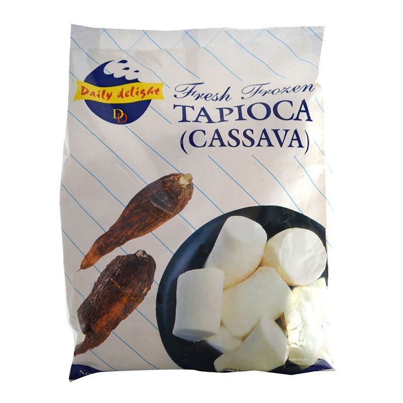 Daily delight Frozen Tapioca (Cassava) 900gm | Hyderabad Foods